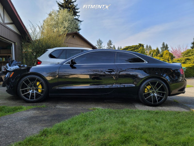 2010 Audi A5 Quattro Base with 19x9.5 Niche Targa and Continental ...
