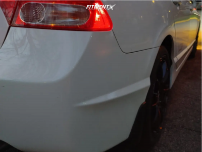 2009 Honda Civic Si with 17x7 Konig Illusion and Toyo Tires 215x45 on ...