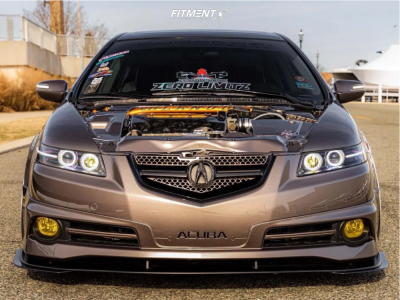 2007 Acura TL Base with 18x10.5 VIP Modular FF550 and General 235x40 on ...