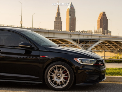 2019 Volkswagen Jetta GLI with 18x8.5 BBS Ch and Continental 245x40 on ...