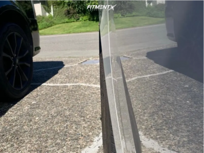 2016 Scion TC Base with 18x9.5 AVID1 AV6 and Michelin 245x40 on Stock ...