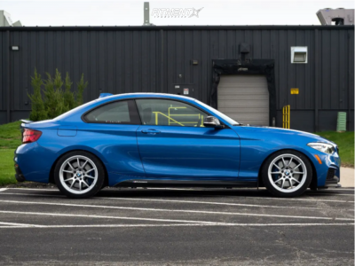 2021 BMW M240i Base with 18x8.5 Apex Fl-5 and Falken 245x40 on ...