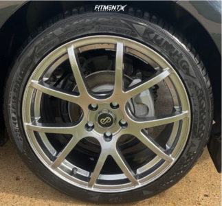 2013 Dodge Dart GT with 18x8 Enkei M52 and Kumho 235x40 on Stock ...