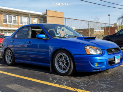 2005 Subaru Impreza WRX with 17x7.5 Enkei Rpf1 and BFGoodrich 235x45 on Coilovers | 2235968 ...