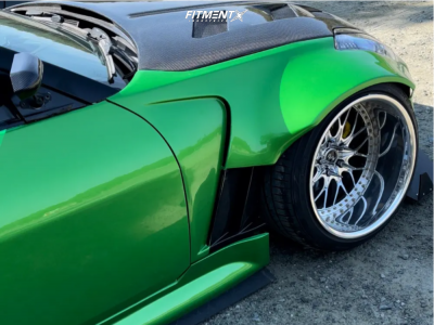 2004 Nissan 350Z Enthusiast with 19x14 Work Rezax II and Toyo Tires ...