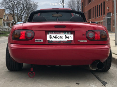 1990 Mazda Miata Base with 15x8 Enkei Rpf1 and Continental 205x50 on ...
