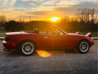 1990 Mazda Miata Base with 15x8 Enkei Rpf1 and Continental 205x50 on ...