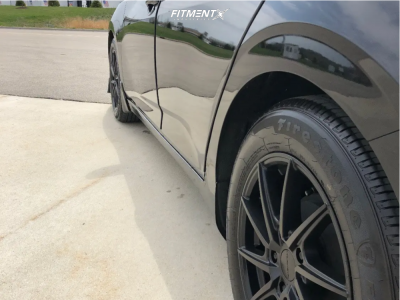2020 Nissan Sentra S with 16x7 Liquid Metal Shadow and Firestone 215x55 ...