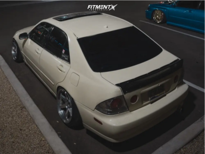 2001 Lexus IS300 Base with 18x9.5 ESR Sr07 and Delinte 215x35 on ...