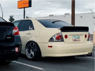 2001 Lexus IS300 Base with 18x9.5 ESR Sr07 and Delinte 215x35 on ...