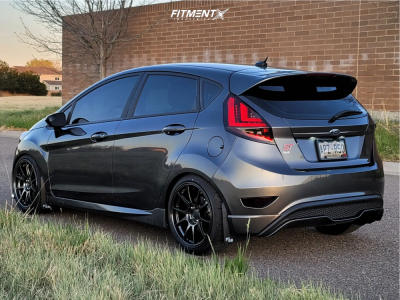 2019 Ford Fiesta ST with 17x8 Rota Titan and Falken 215x40 on Coilovers ...