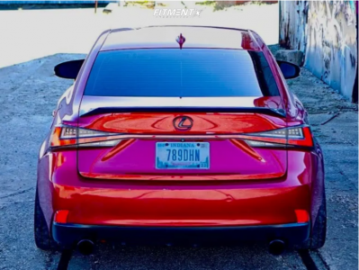 2015 Lexus IS250 Base with 18x8.5 TSW Silvano and Nitto 255x35 on Stock ...