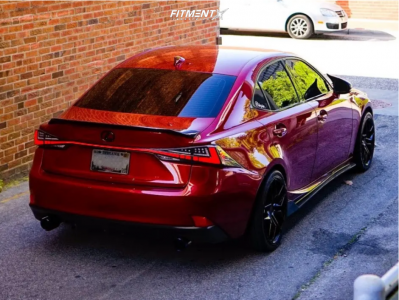 2015 Lexus IS250 Base with 18x8.5 TSW Silvano and Nitto 255x35 on Stock ...