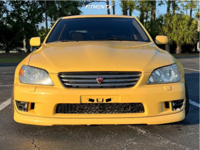 2002 Lexus IS300 Base with 18x9.5 Gram Lights 57dr and Vercelli 255x35 ...