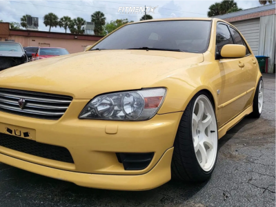 2002 Lexus IS300 Base with 18x9.5 Gram Lights 57dr and Vercelli 255x35 ...