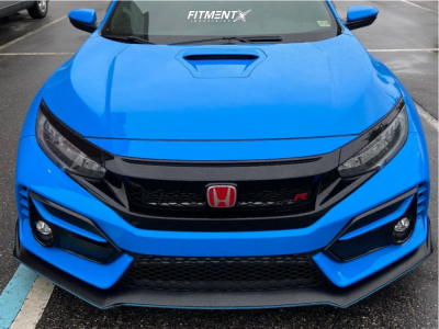 2021 Honda Civic Type R with 18x9.5 Volk TE37SL and Toyo Tires 255x35 ...