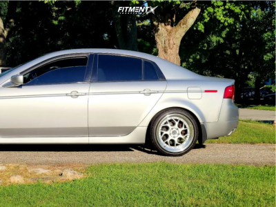 2006 Acura TL Base with 18x8.5 Aodhan DS01 and Vercelli 235x40 on Stock Suspension | 2249268 ...