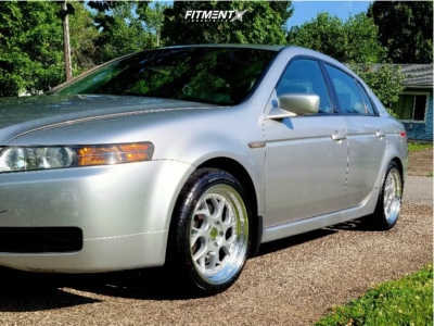 2006 Acura TL Base with 18x8.5 Aodhan DS01 and Vercelli 235x40 on Stock Suspension | 2249268 ...