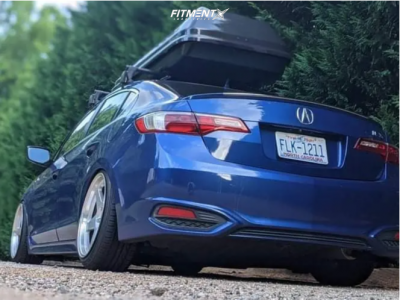 2016 Acura ILX Aspec with 18x9.5 Kansei Knp and Lexani 215x35 on ...