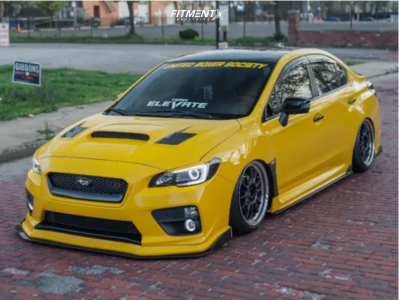 2017 Subaru WRX Limited with 18x9.5 Konig Hypergram and Falken 225x40 ...