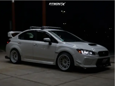 2018 Subaru WRX STI Base with 18x9.5 Cosmis Racing Xt-206r and Michelin ...