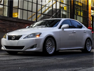 2008 Lexus IS250 Base with 18x9.5 ESR SR01 and Vercelli 265x35 on ...