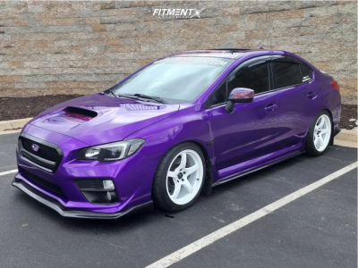 2017 Subaru WRX Premium with 18x9.5 Gram Lights 57cr and Firestone ...