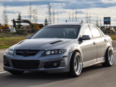 2007 Mazda 6 Mazdaspeed with 18x9.5 Cosmis Racing Xt-206r and ...