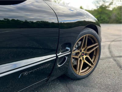 1998 Pontiac Firebird Formula with 18x9.5 ESR Rf15 and Continental ...