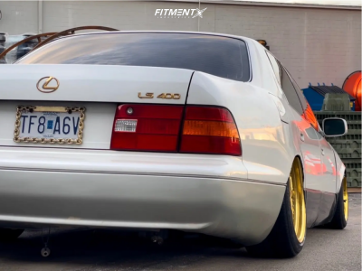 1999 Lexus LS400 Base with 18x10.5 Aodhan DS01 and Pirelli 245x40 on ...