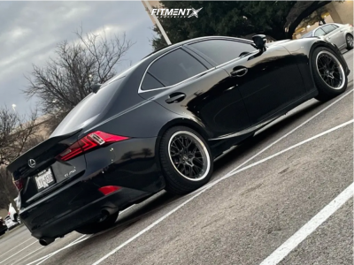 2015 Lexus IS250 Base with 18x8.5 ESR Cs11 and Achilles 235x40 on ...
