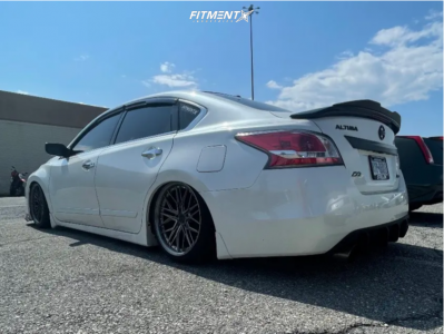 2015 Nissan Altima S with 18x8.5 XXR 571 and Toyo Tires 215x40 on Air ...