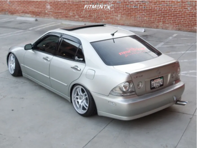 2002 Lexus IS300 Base with 17x9 Square G33 and Nitto 205x40 on ...