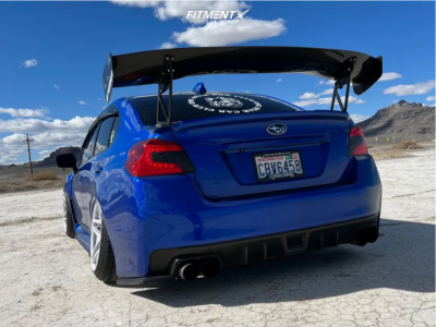 2015 Subaru WRX Premium with 18x10.5 Kansei Astro and Riken 235x40 on ...