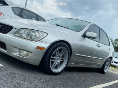 2003 Lexus IS300 Base with 17x9 Enkei RPF1 and Lexani 245x40 on ...