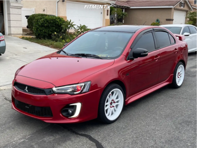 2017 Mitsubishi Lancer SE Limited Edition with 18x8.5 Aodhan Ah07 and ...