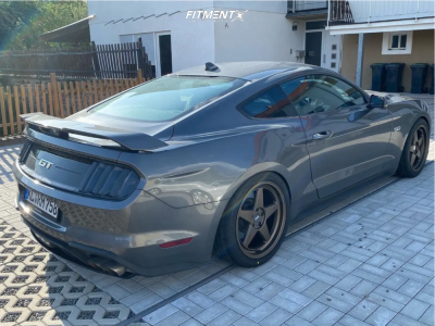 2021 Ford Mustang GT Premium with 19x10 ESR Cr5 and Firestone 285x35 on ...