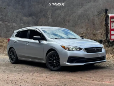 2020 Subaru Impreza Base with 16x7.5 Konig Oversteer and Continental ...