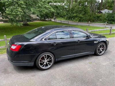 2011 Ford Taurus Limited with 20x9.5 Steeda Spyder and Arroyo 245x45 on ...