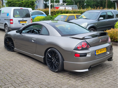 2000 Mitsubishi Eclipse GS with 19x8.5 Japan Racing Jr28 and ...