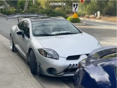 2007 Mitsubishi Eclipse GT with 18x9.5 Aodhan Ah02 and Toyo Tires ...