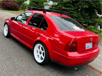 2000 Volkswagen Jetta GLS with 18x8.5 Aodhan Ah08 and Vercelli 225x40 ...