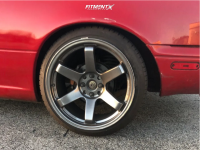 1990 Mazda Miata Base with 17x9.25 JNC Jnc014 and Nankang 205x40 on ...