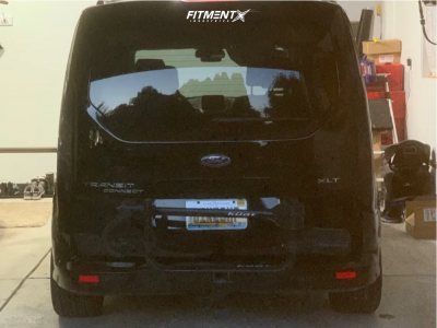 2021 Ford Transit Connect XLT with 18x8.5 Shift Piston and Vercelli ...