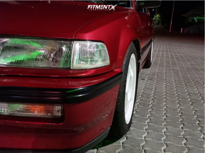 1991 Honda Civic Base with 15x7 Enkei Rp01 and Continental 195x50 on Coilovers | 2319432 ...
