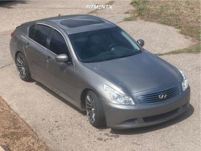 2008 INFINITI G35 with 18x9.5 38 AVID1 Av20 and 235/35R18 Lionhart LH ...