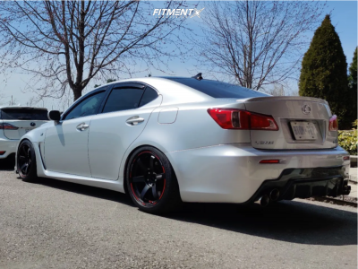2012 Lexus IS F Base with 18x10 Volk Te37 Saga Time Attack Edition and ...