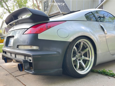 2003 Nissan 350Z Performance with 19x9.5 Work Emotion T7r 2p and ...