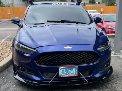 2016 Ford Fusion SE with 18x8.5 9SiX9 SIX-1 and Falken 245x40 on ...