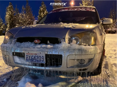 2004 Subaru Impreza RS with 16x7 Vision Cross and Michelin 205x55 on ...